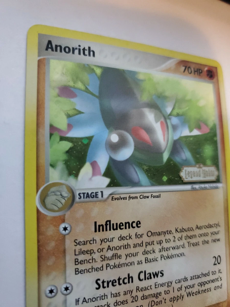 Anorith Pokemon Card