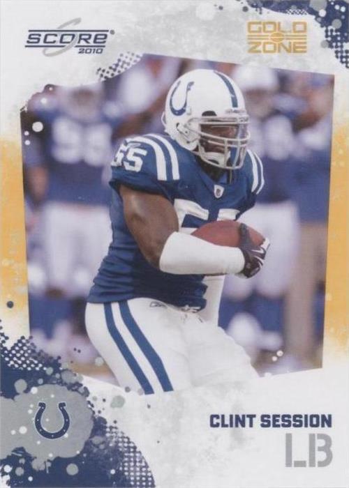 2010 Score - Clint Session #123 Gold Zone /299 for sale online | eBay