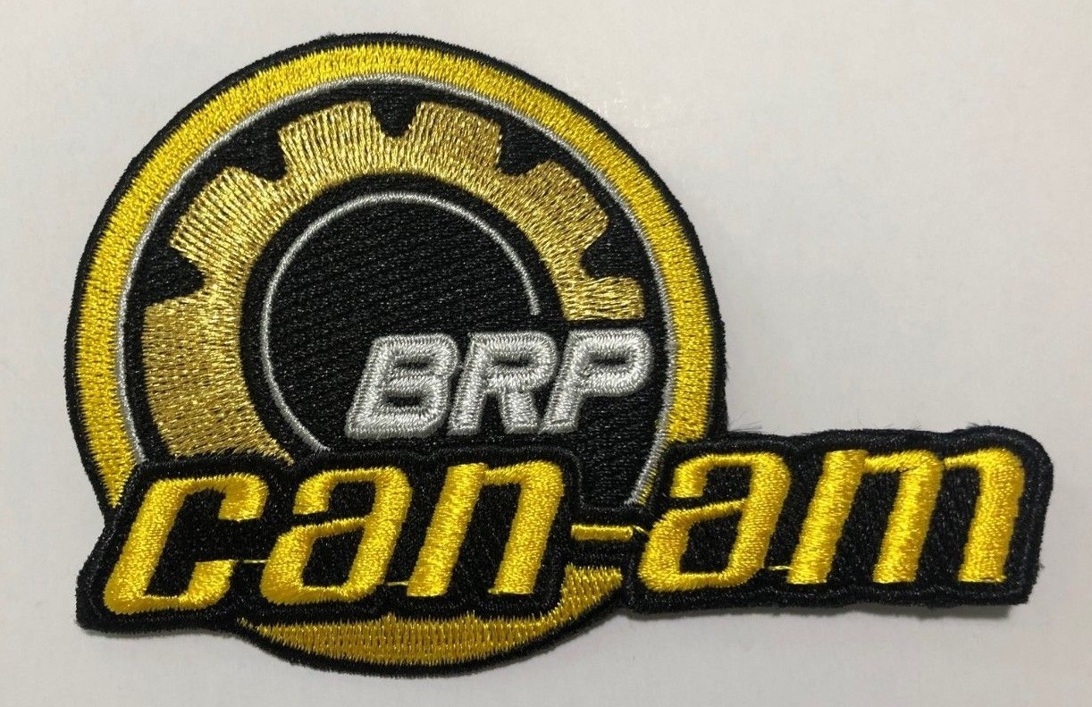 CAN-AM BRP Motorcycle logo embroidered cloth patch B010304 | eBay