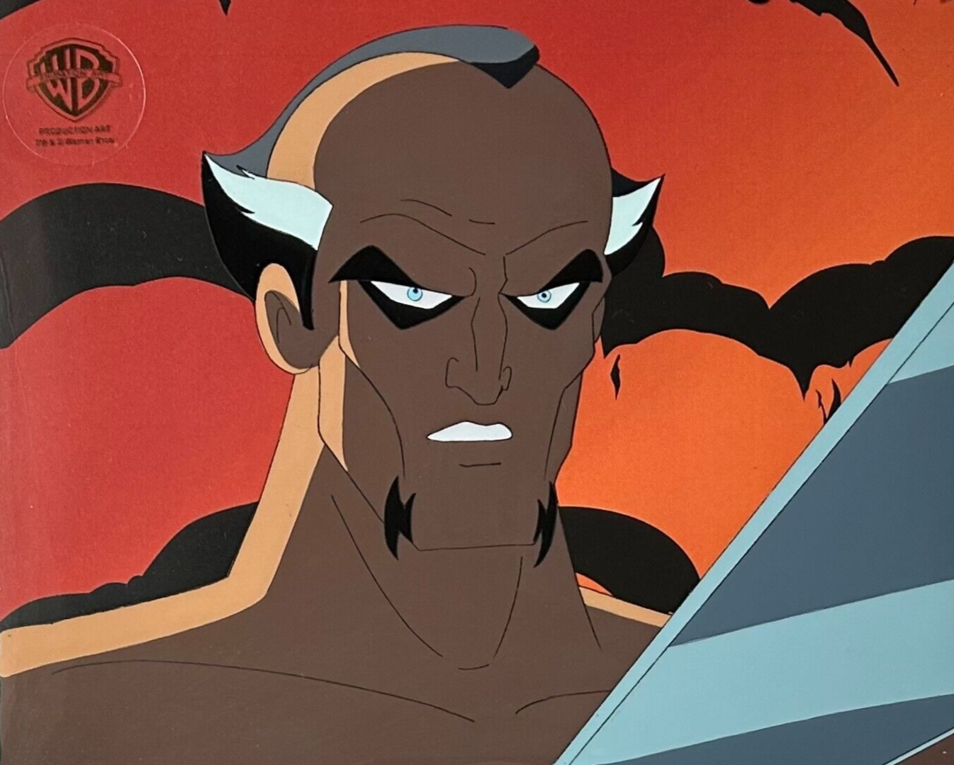 BRUCE TIMM rare RAS AL GHUL cel R3 Close Up DEMON'S QUEST Part 2 Batman ...