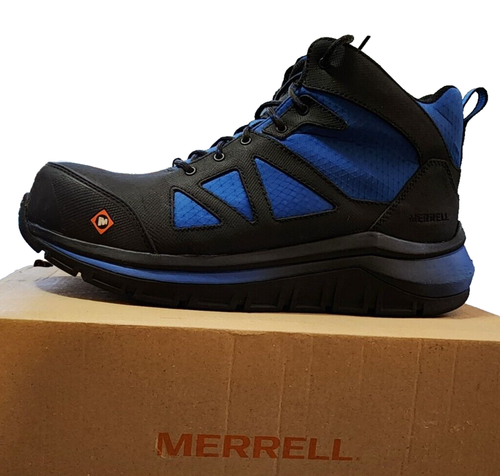 Merrell Men's 11.5 Day One Safety Speed MID Carbon Fiber Safety Toe ...