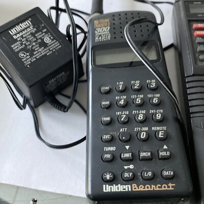 Vintage UNIDEN Bearcat Scanner Radio | eBay