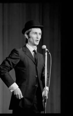 Marcel Amont at the Olympia on April 9 1970 in Paris France Old Photo 1 ...
