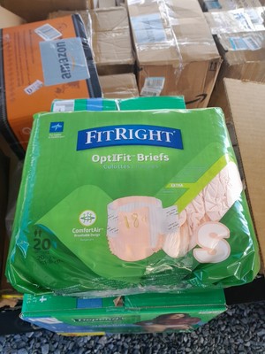 FitRight OptiFit Extra Adult Diapers Small Disposable Incontinence ...