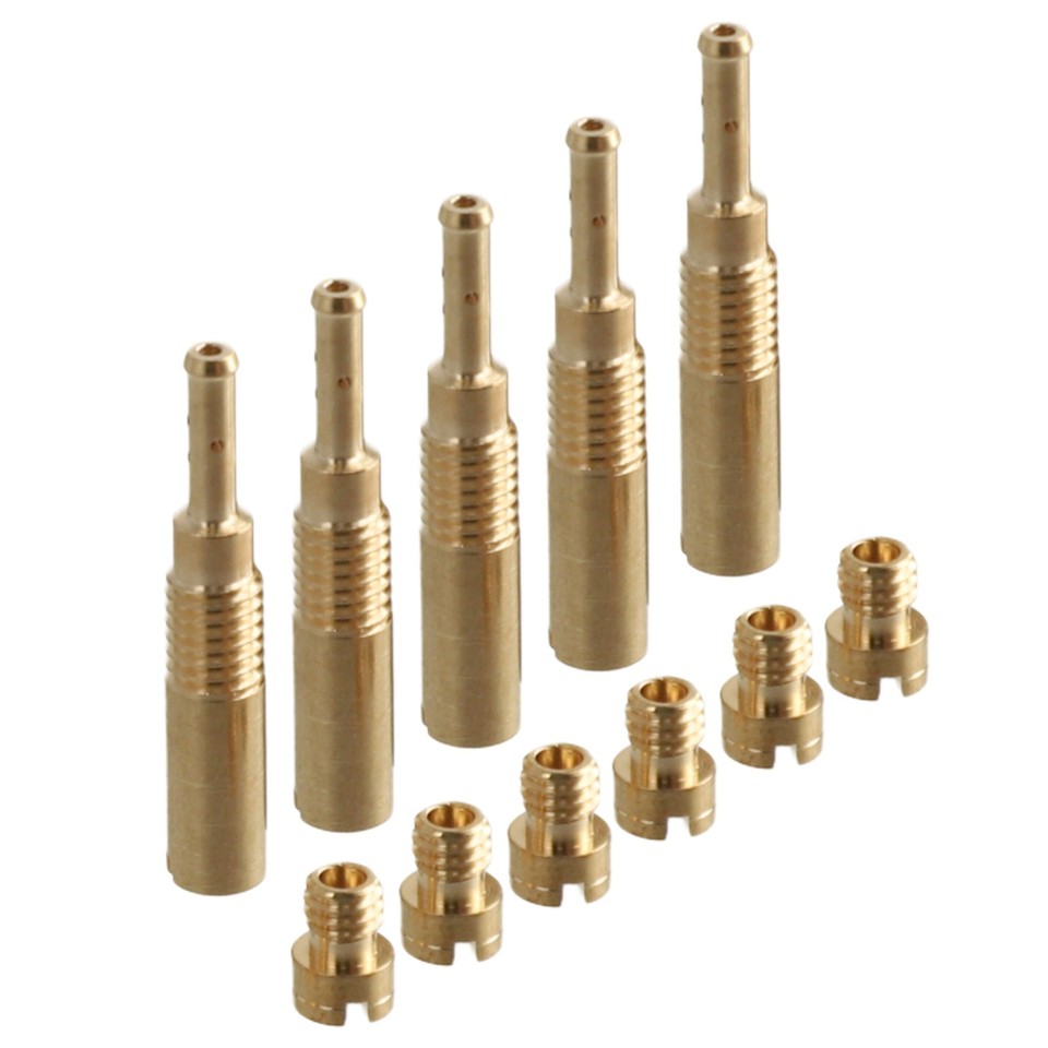 Brand New Main Jets Kit Gold Larger Motorcycle Accessories 35 38 40 42 ...
