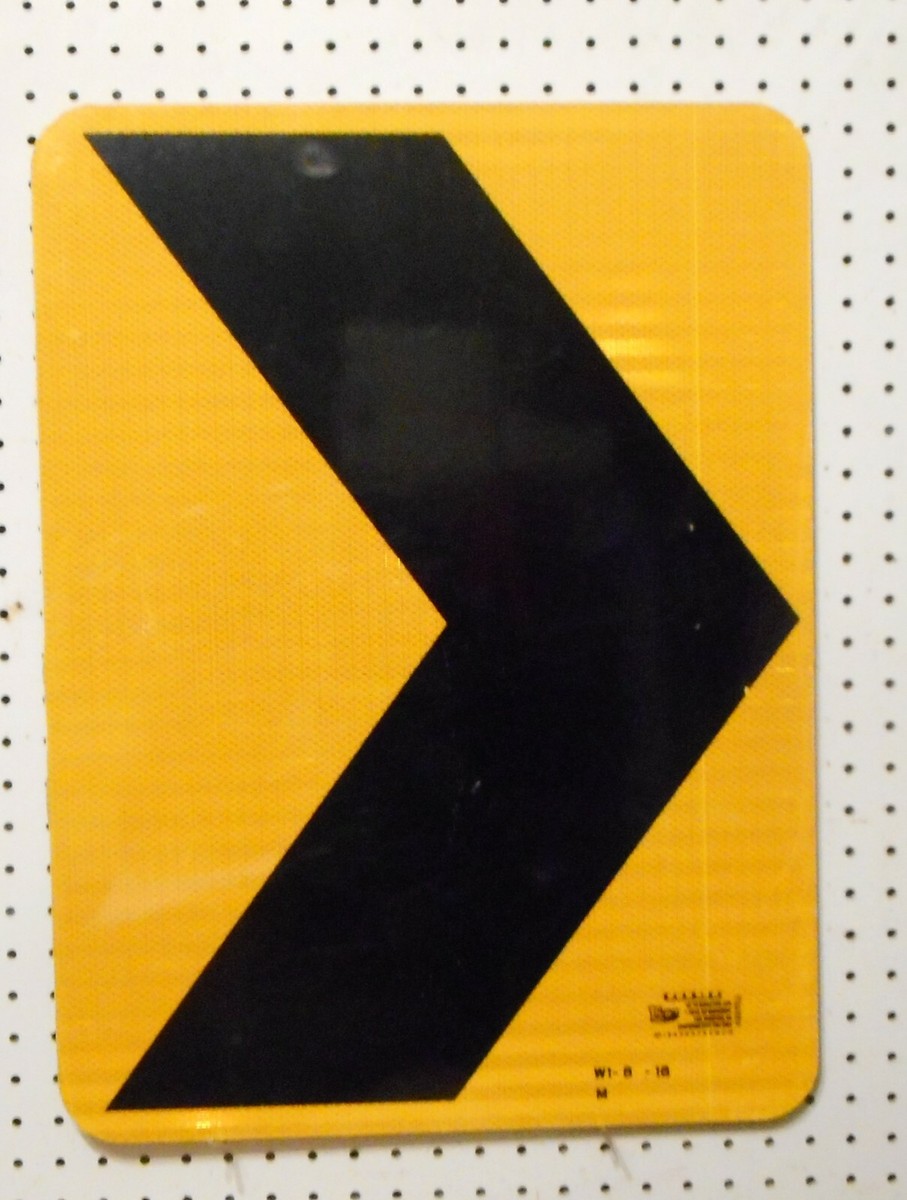 Yellow And Black Chevrons