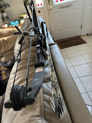 Vintage Ben Pearson Compound Bow Serial No. 11398 With Arrows | eBay