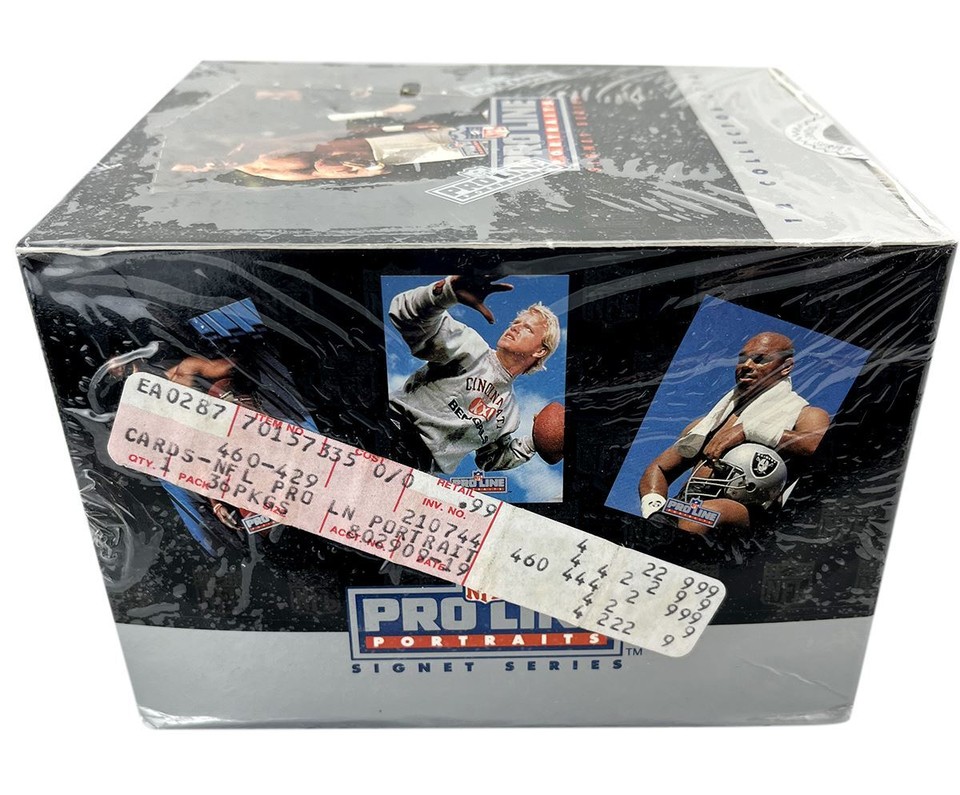1991 NFL ProLine Portraits Football Cards Factory Sealed Box | eBay
