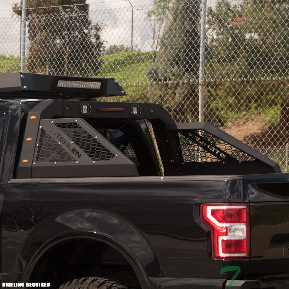 Stehlen Adjusable Steel Chase Rack LED Roll Bar For Silverado/Sierra ...