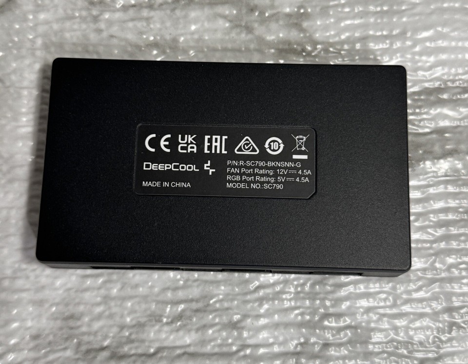 DeepCool SC790 ARGB Hub 2in1 4-PIN PWM & ARGB Fan Hub 6-Port 5v-3pin ...
