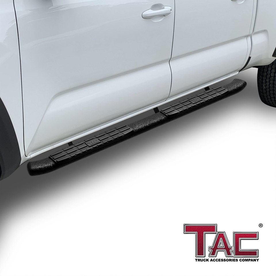 TAC Side Steps Running Boards For 24-25 Toyota Tacoma Double Cab 4.25 ...