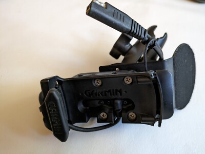 Garmin Zumo 450 550 Motorcycle Bike GPS Charging Cradle Mount Black Ram ...