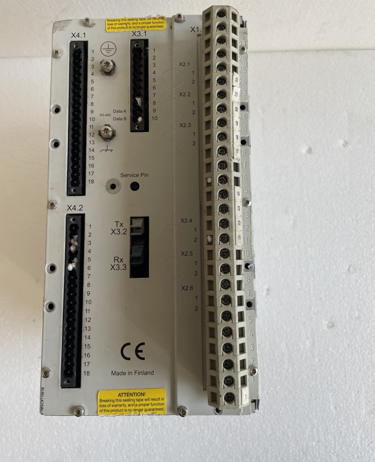 ABB rex521 / REX 521 REX521GHHPLH04G Motor Protection Relay | eBay