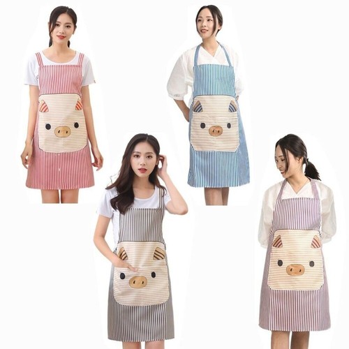 Cartoon Pig Apron Kitchen Supply Sleeveless Apron Fashion Apron Hanging ...