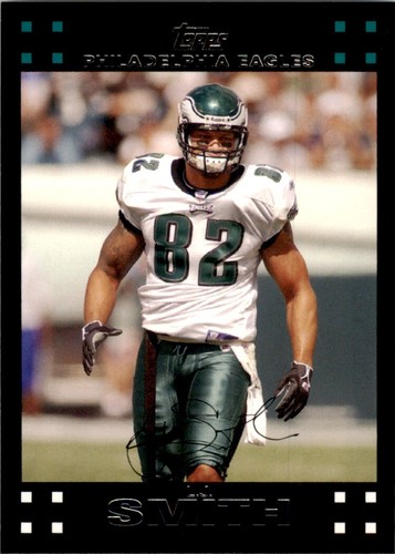 2007 TOPPS L.J. SMITH PHILADELPHIA EAGLES #210 | eBay