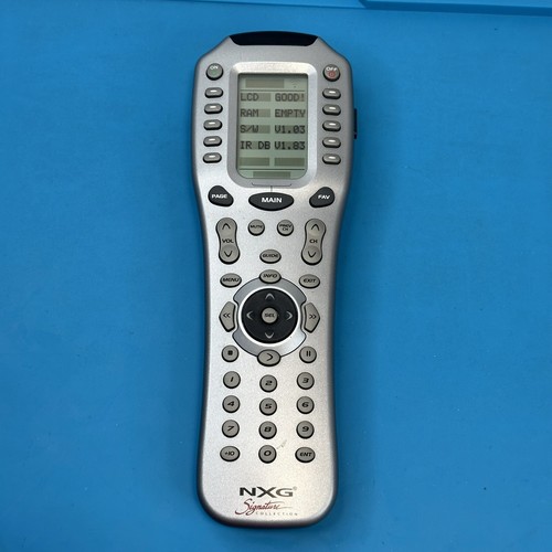NXG Signature Collection NX-RM820 20-Device IR/RF Programmable Remote ...