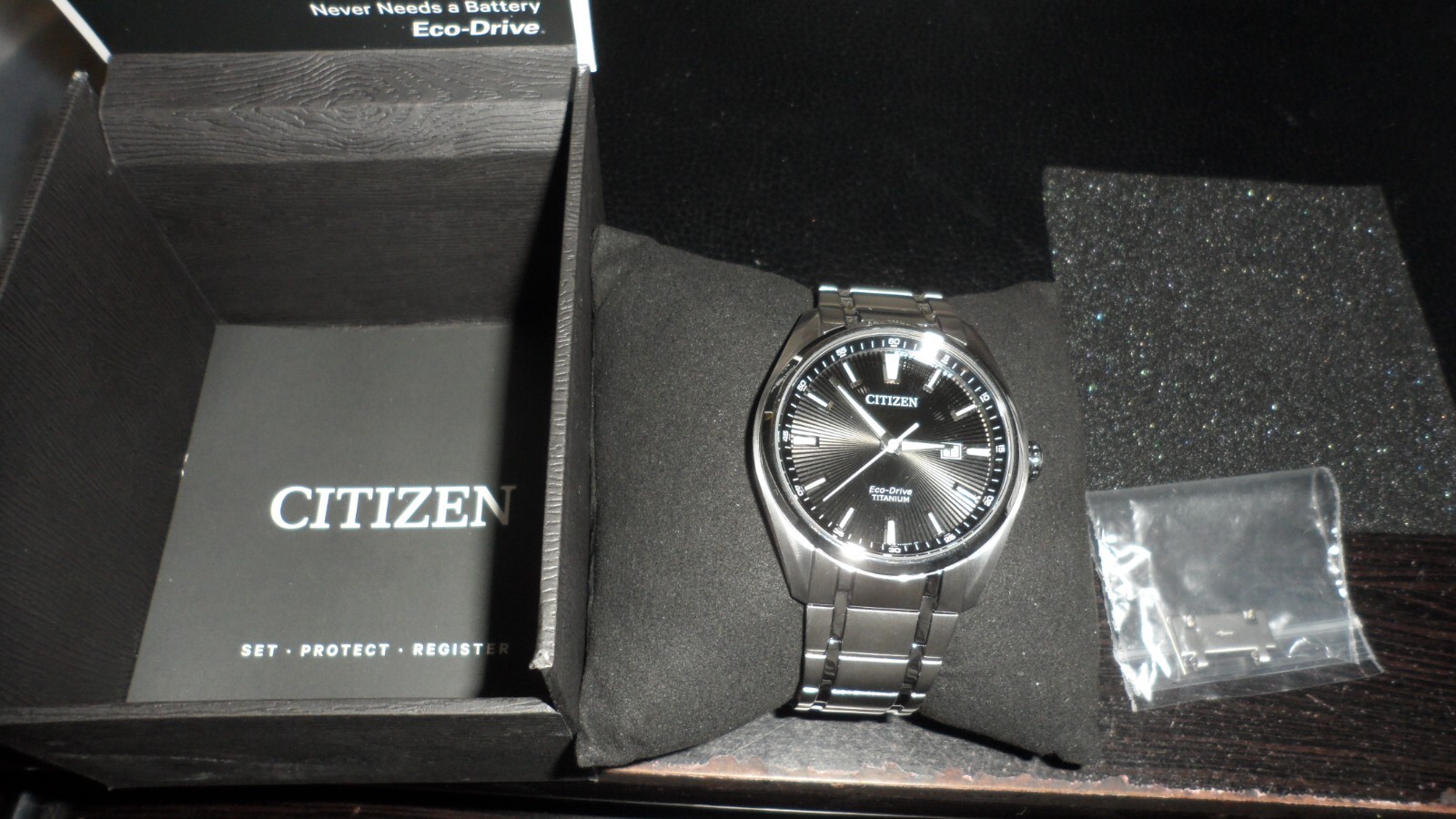 Citizen Eco-Drive Titanium Men's Quartz Watch - AW1248-80E / NEW ...