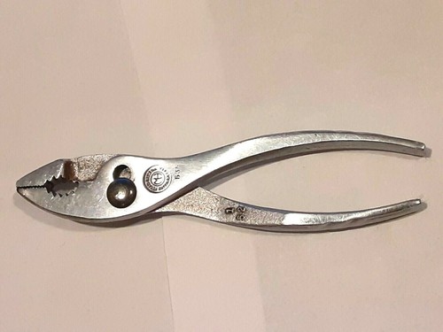 Vintage McKaig-Hatch 6 Slip Joint Pliers Circle MH Script 5 1/2" long ...