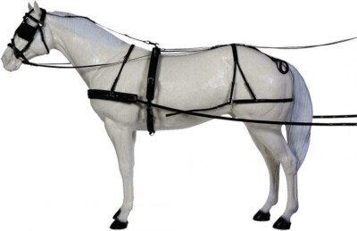 Miniature Horse Nylon Coated Synthetic Driving Harness NEW | eBay