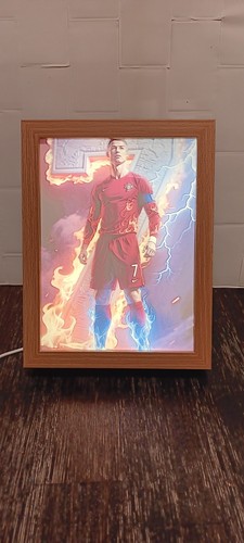 cristiano ronaldo Wall Art With Led Light , Portugal | eBay
