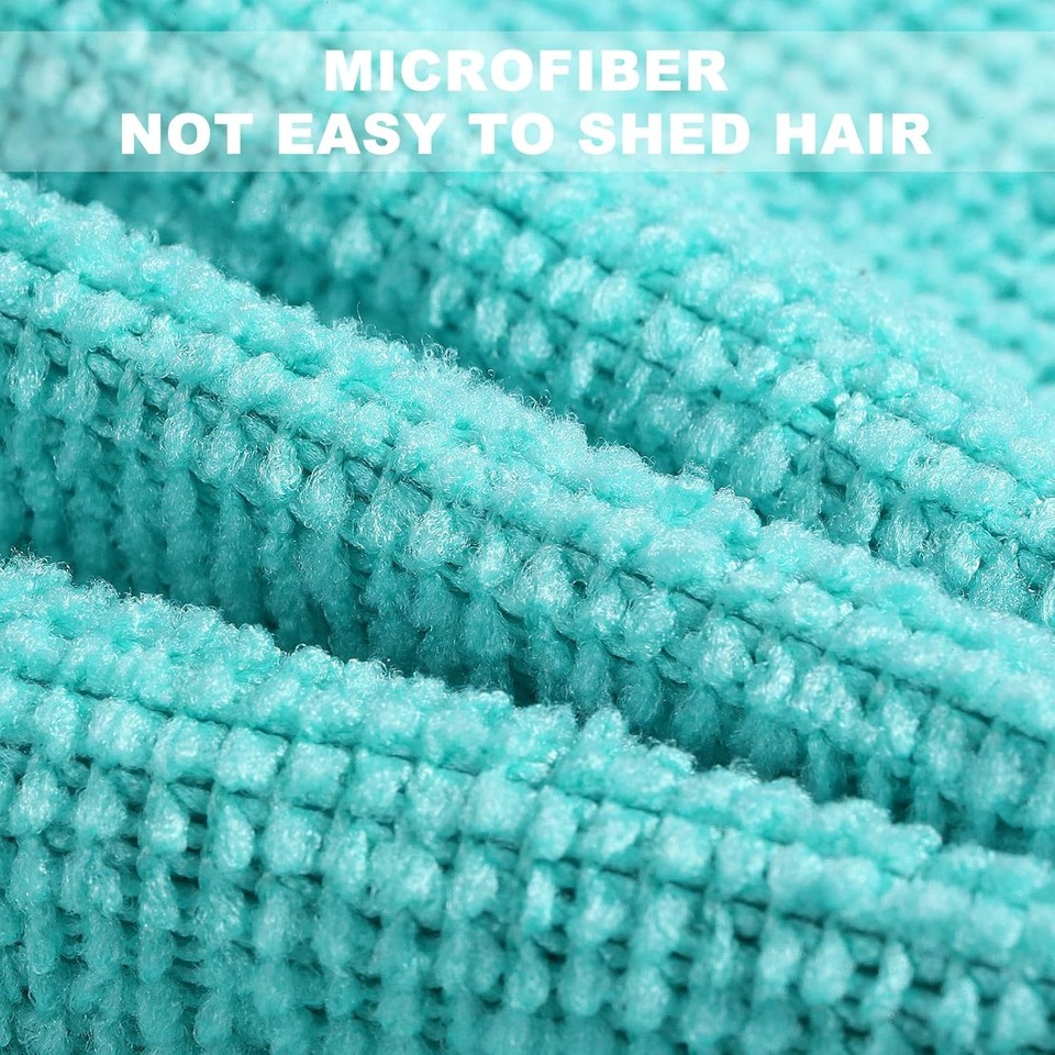 Microfiber Cleaning Cloth Rags in A Box (20 Count) - 7.9" x 7.9 ...