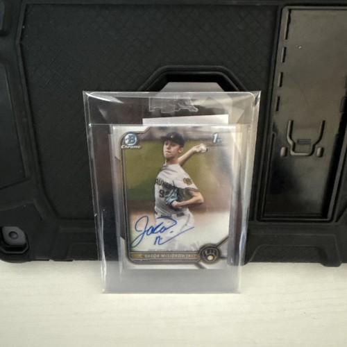 2022 Bowman Draft - Chrome Draft Pick Autographs Jacob Misiorowski #CDA-JMI | eBay