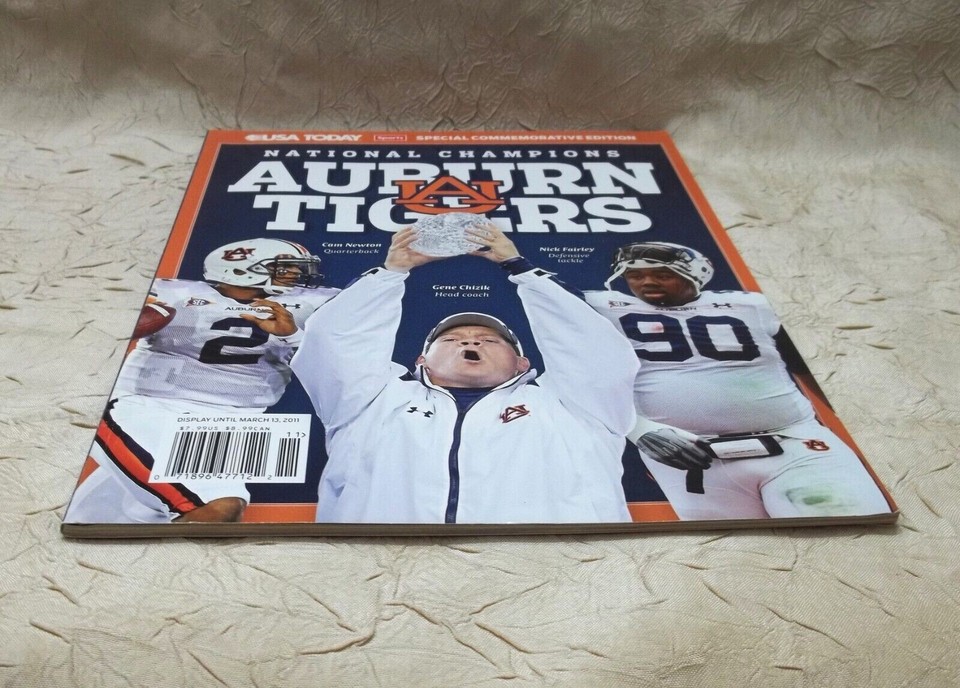 2010 Auburn University Tigers USA Today Football National Champions ...