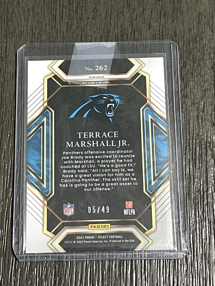 2021 Panini Select Prizm RC Terrace Marshall Jr. 05/49 #262 | eBay