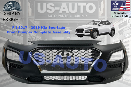 Fit 2018 - 2021 Hyundai Kona Front Complete Bumper Assembly HY1000225-A ...
