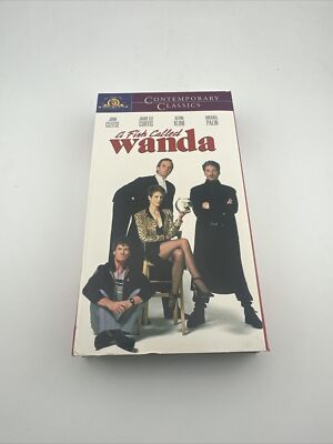 A Fish Called Wanda (VHS, 1996, Contemporary Classics) - John Cleese ...