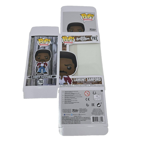 Funko Pop Replacement Empty Box Only Television #793 Lamont Sanford and ...