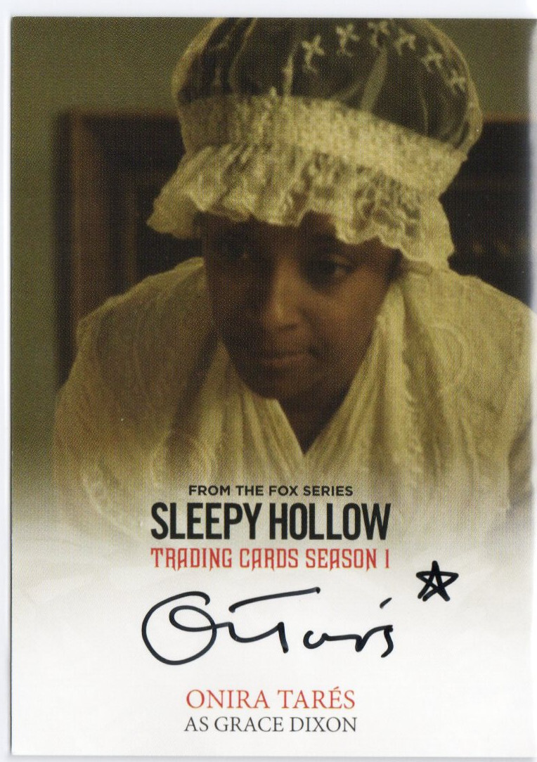 Sleepy Hollow Season 1 Cryptozoic 2015 Auto OT Onira Tarés as Grace Dixon | eBay