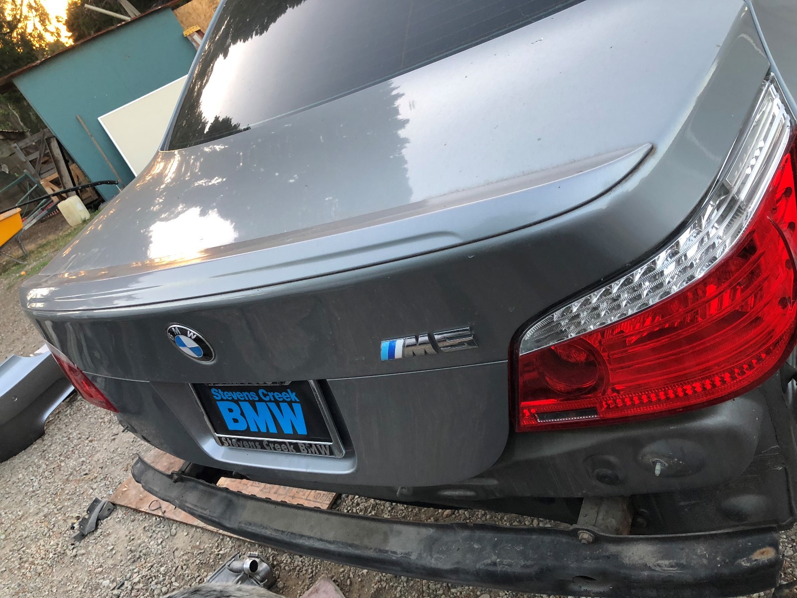 2004-2010 BMW E60 M5 trunk lid 4-door sedan 530i 525i 545i 550i 528i ...