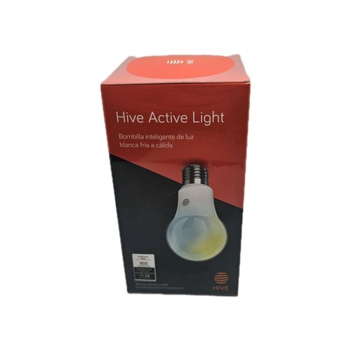 Hive Active Light LED Light Bulb for Smart Home, Cool to Warm White ...