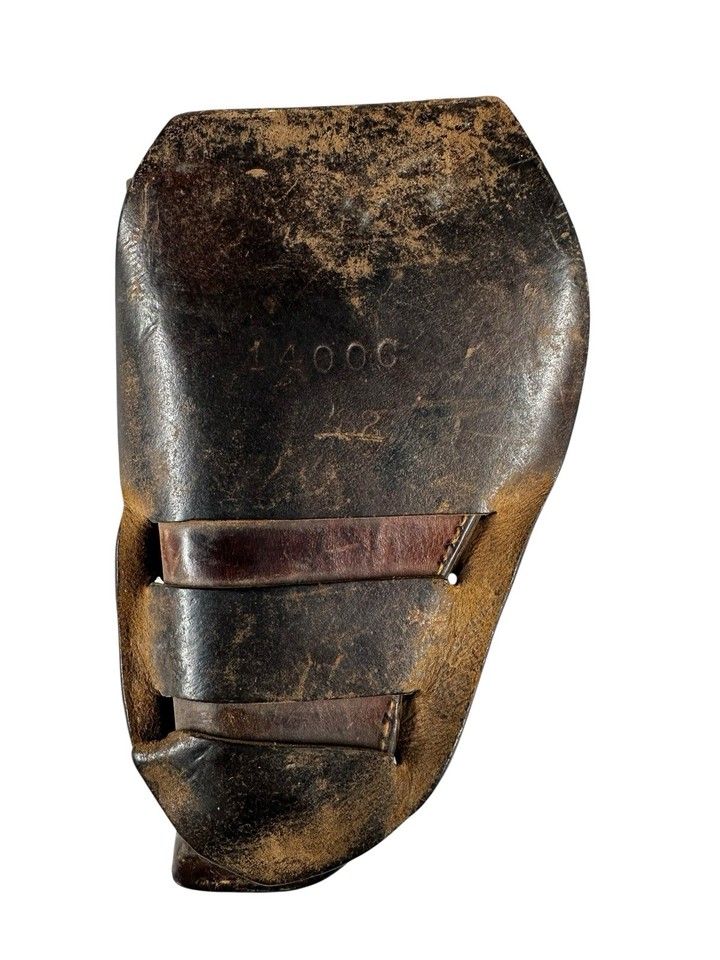 Antique Western Double Loop Holster Handmade Leather Stamped 1400 C 88 ...