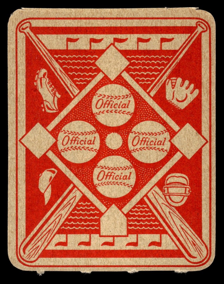 1951 Topps Red Backs Cliff Chambers #25 Pirates HIGHER HIGH GRADE NO ...