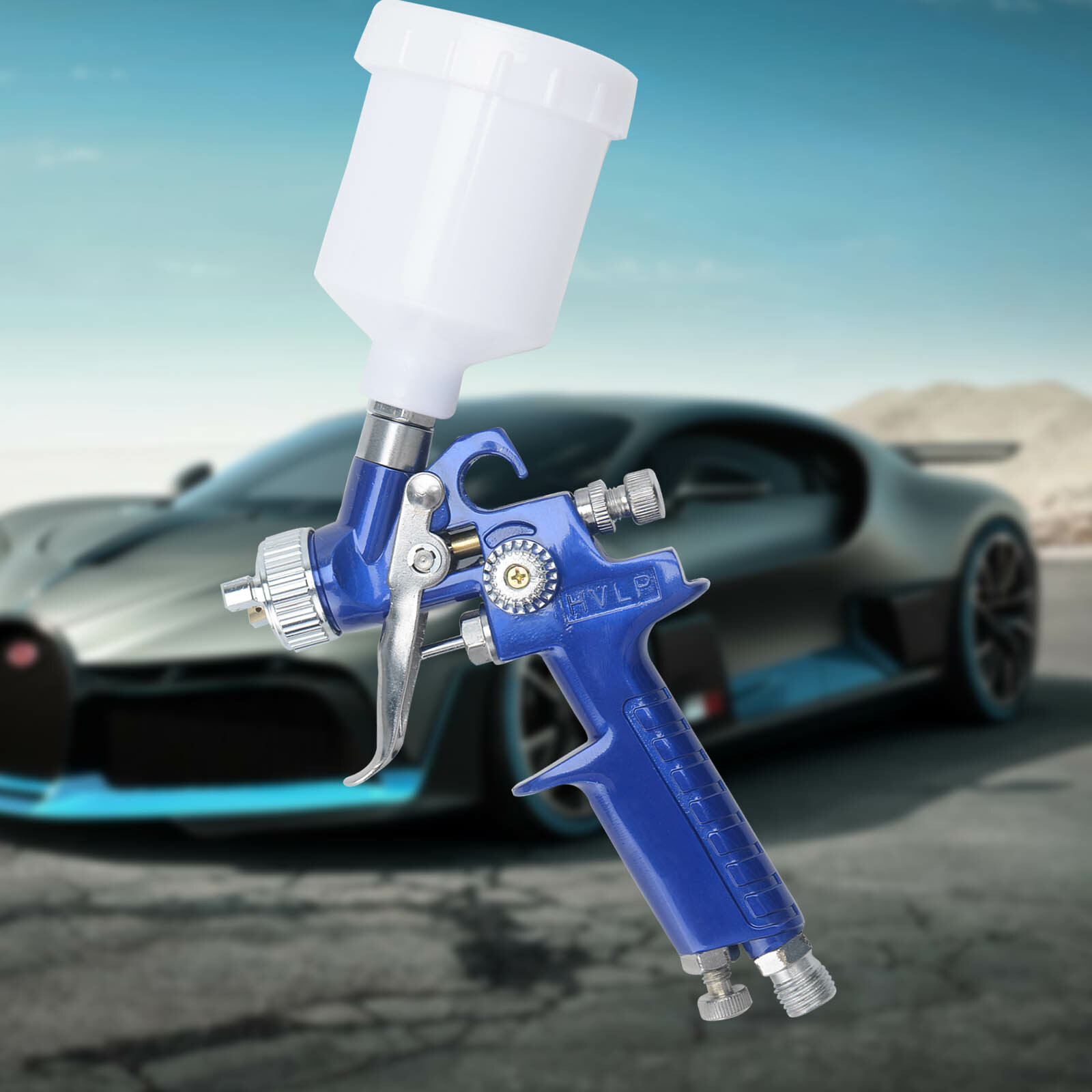 Mini HVLP Air Spray Gun Auto Car Detail Touch Up Paint Sprayer Spot ...