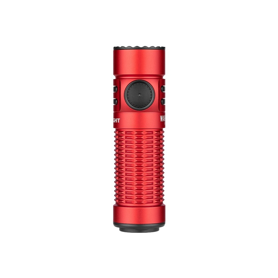Olight Warrior Nano Red 1200 Lumens Tactical Dual Switch EDC Flashlight ...