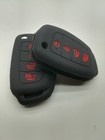 2*Silicone Fob Remote Key Case Cover for HYUNDAI SANTA FE ELANTRA ...