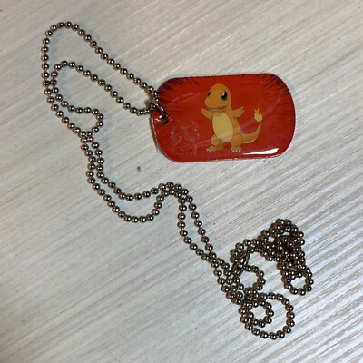 Pokemon 1999 Vintage Dog Tag - Charmander #04 | eBay