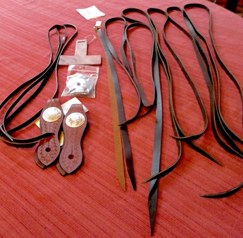 Saddle Strings, Slobber Straps, Crupper Attachment | eBay