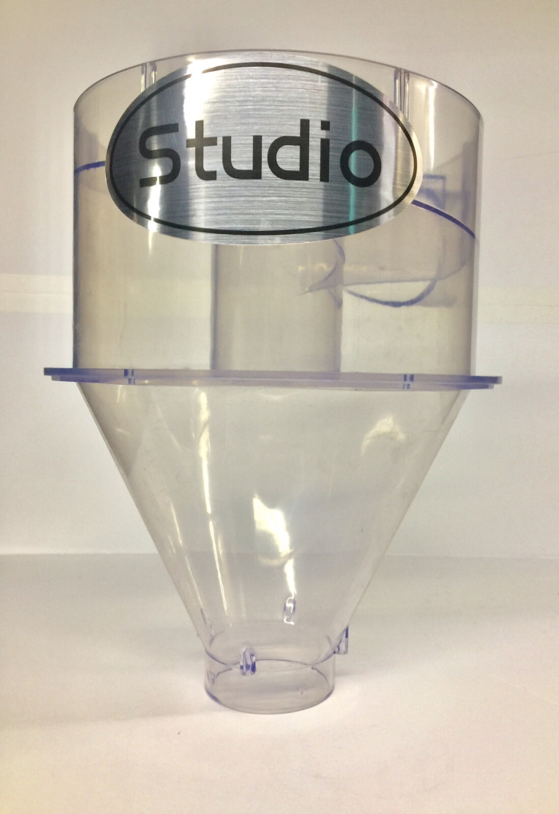High Efficiency Clear view Cyclone Dust Collector 4 Inches Air In/out ...