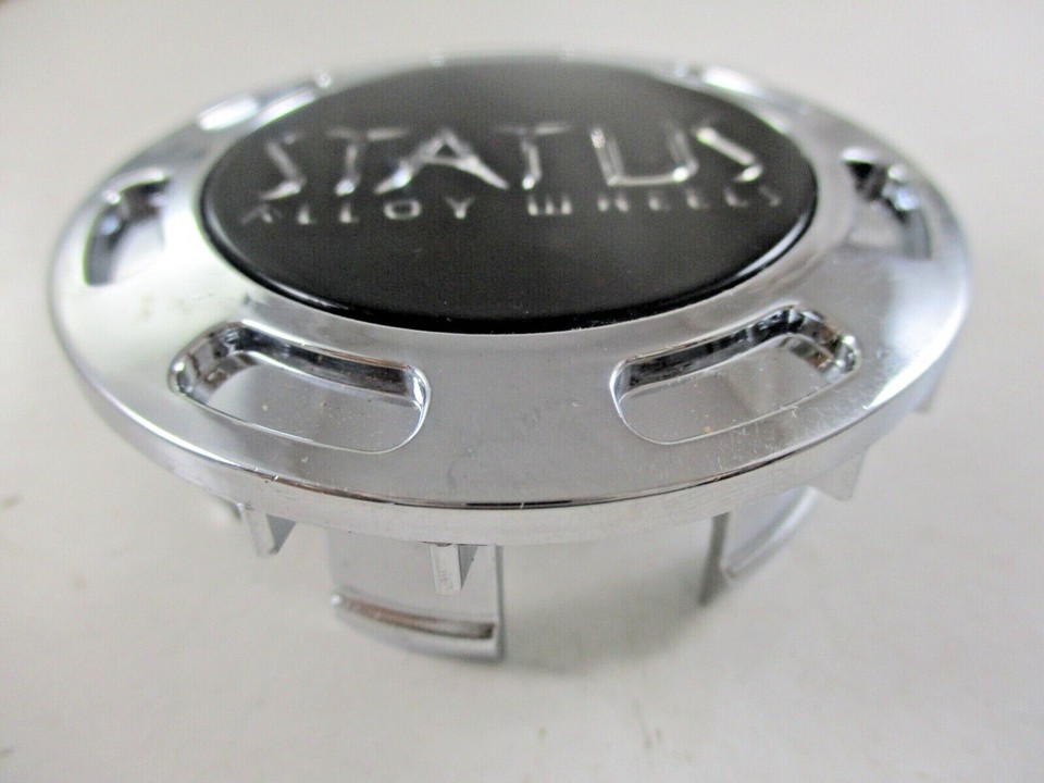 STATUS CHROME CUSTOM WHEEL CENTER CAP* #C518101CAP (FOR 1 CAP) | eBay