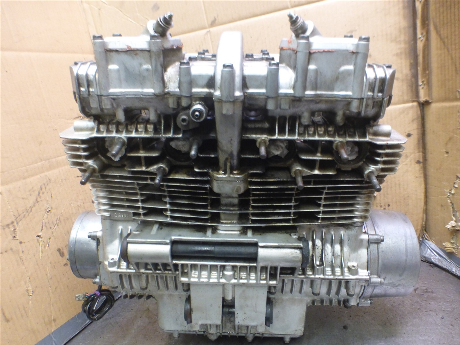 1981 Kawasaki KZ1000 LTD KM5171! engine motor compression untested ...