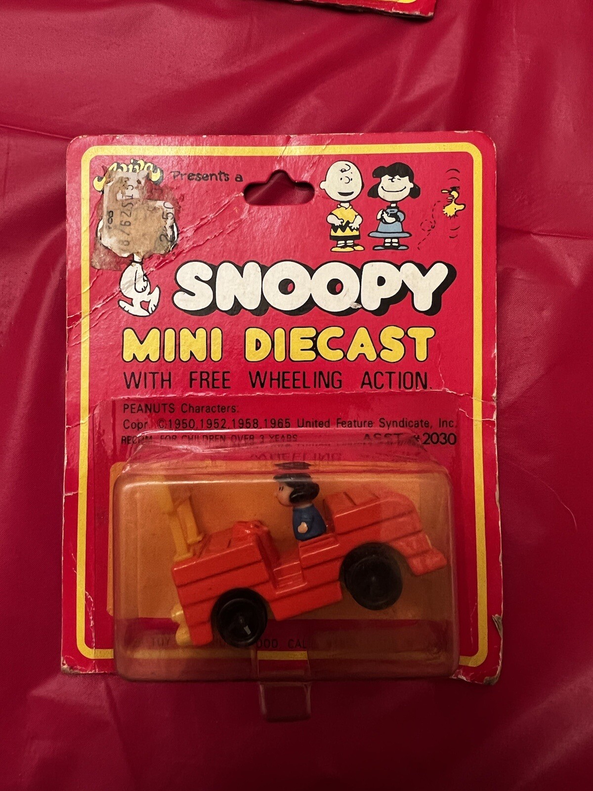 SNOOPY MINI DIECAST BY AVIVA * VINTAGE * RARE | eBay