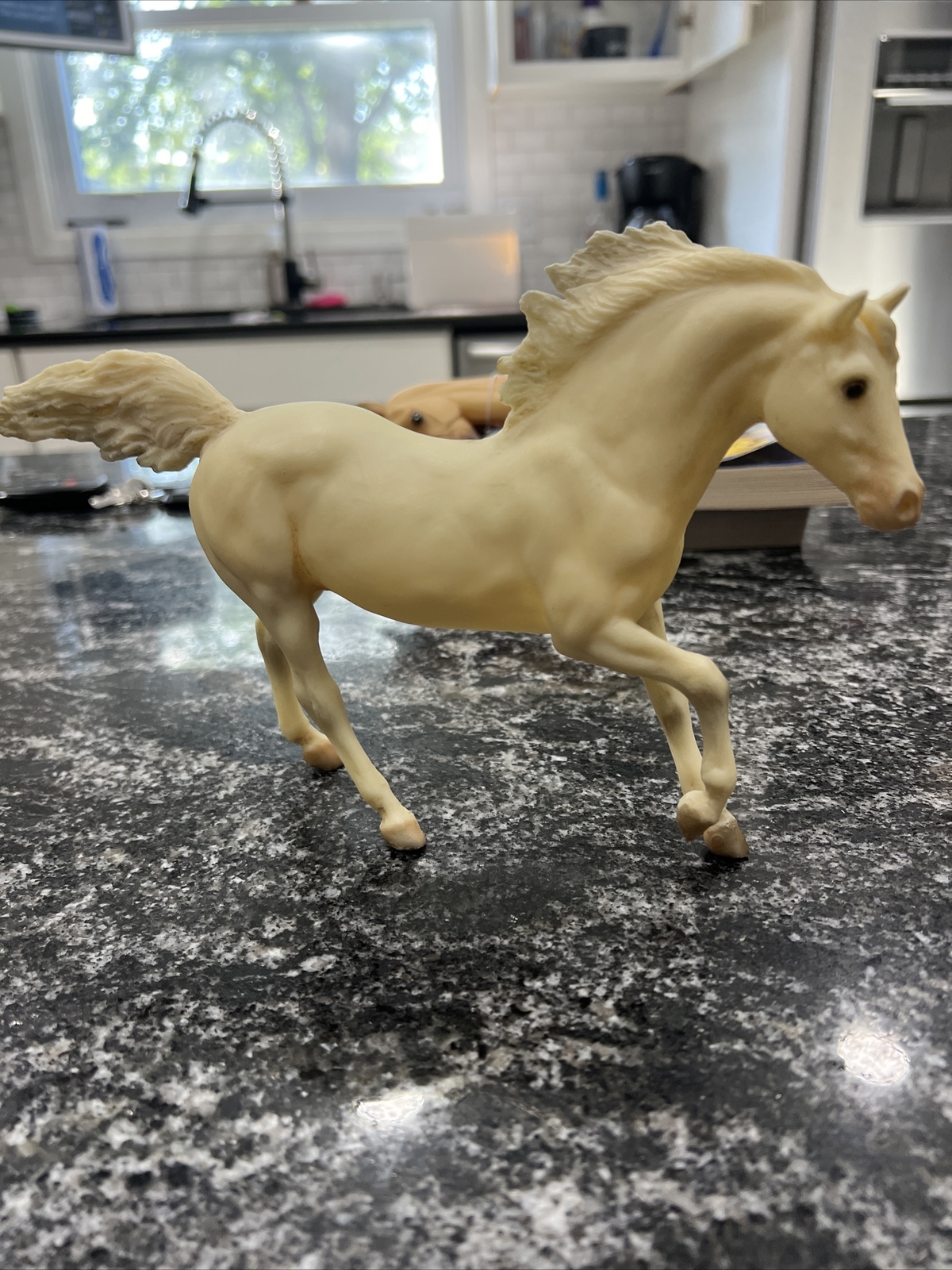 Breyer #1225 Classic Cloud’s Legacy Cremello Andalusian Mustang Stallion | eBay
