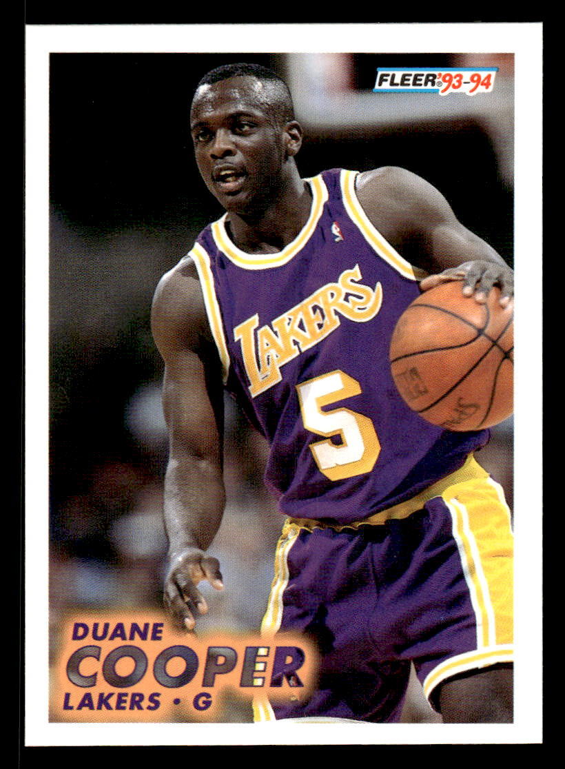 1993 Fleer #100 Duane Cooper MINT | eBay