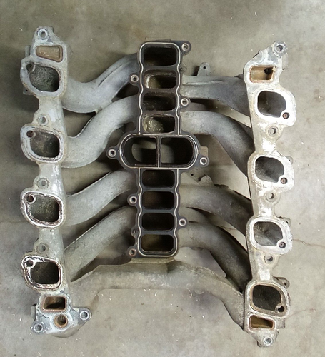 1999 OEM Ford 5.4L 2v aluminum upper intake manifold XL3E-9425-DC Power ...