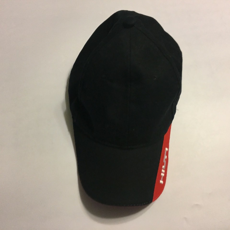 HILTI Mens Power Tools Construction Adjustable Strapback Hat Cap Red ...