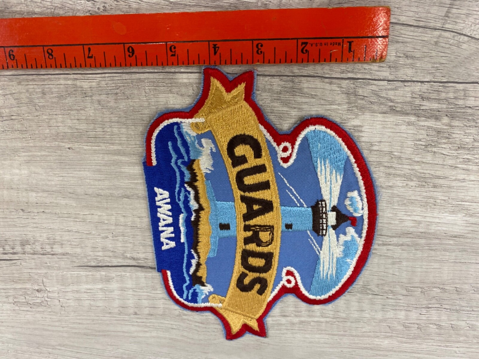 Vintage embroidered Awana coast Guards patch emblem collector | eBay